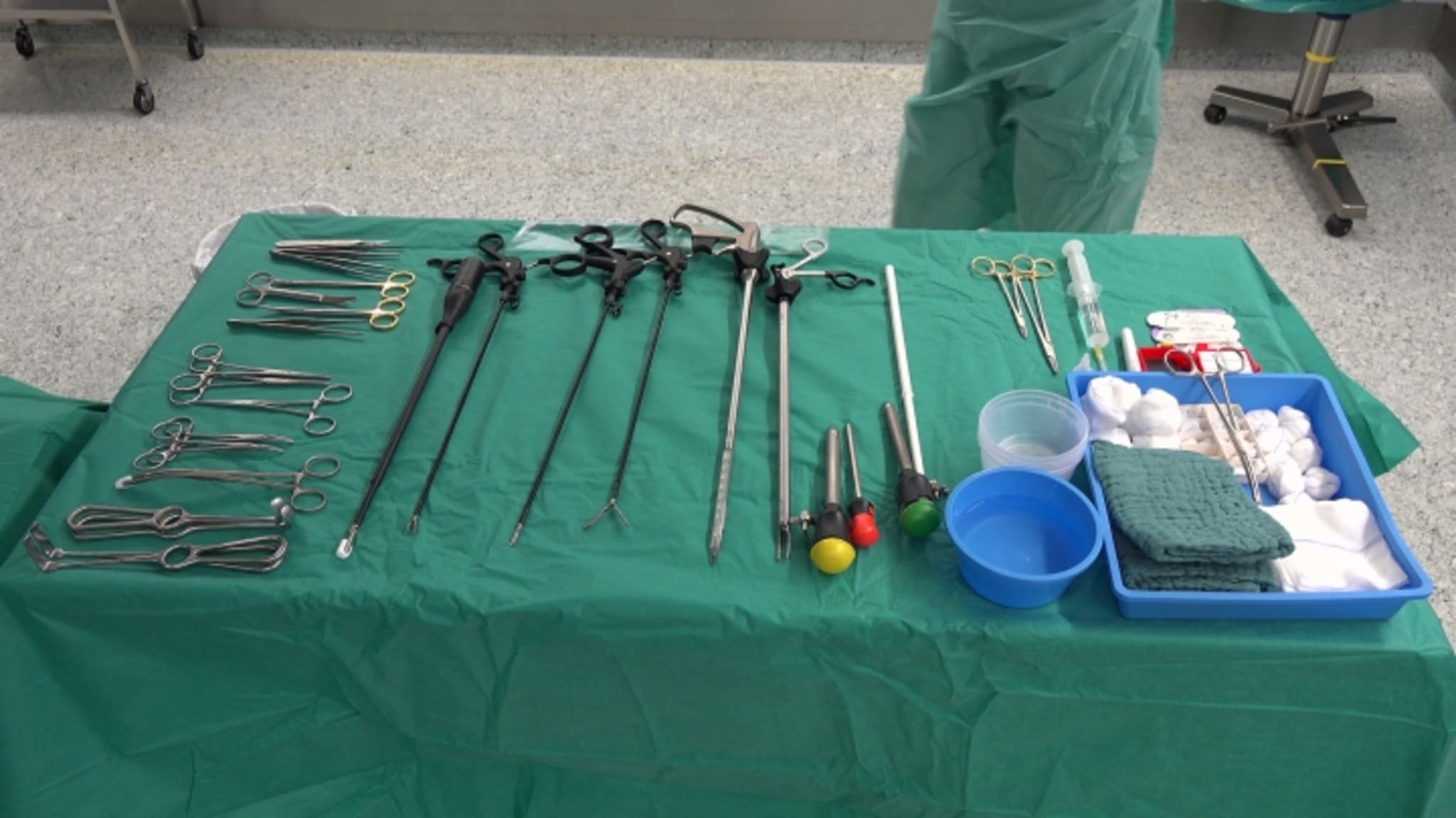 Durchführung einer laparoskopischen Appendektomie - coliquio